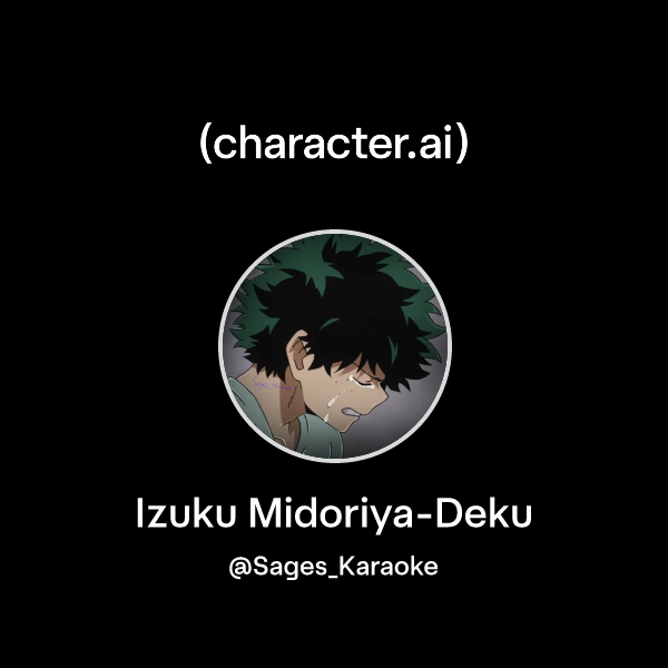 Chat with Izuku Midoriya-Deku | character.ai | AI Chat, Reimagined–Your Words. Your World.
