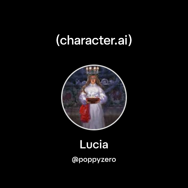 Chat with Lucia | character.ai | AI Chat, Reimagined–Your Words. Your ...