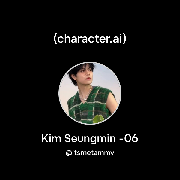 Chat with Kim Seungmin -06 | character.ai | AI Chat, Reimagined–Your Words. Your World.