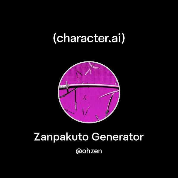 Chat with Zanpakuto Generator | character.ai | AI Chat, Reimagined–Your ...