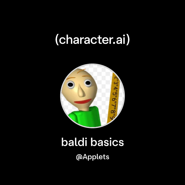 Chat with baldi basics | character.ai | Personalized AI for every ...