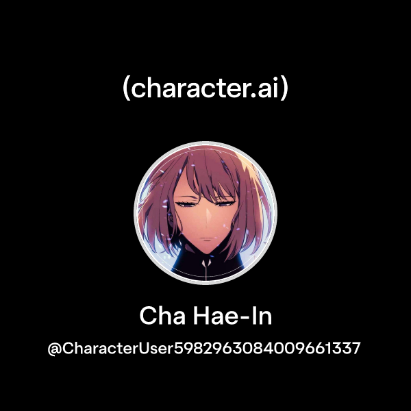 Chat with Cha Hae-In | character.ai | AI Chat, Reimagined–Your Words ...