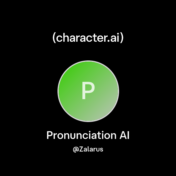 Chat with Pronunciation AI | character.ai | AI Chat, Reimagined–Your ...