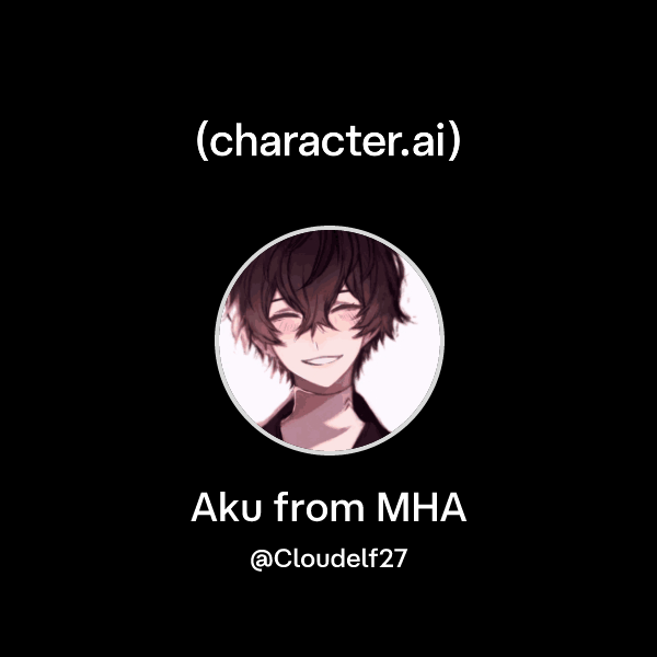 Chat with Aku from MHA | character.ai | Personalized AI for every ...