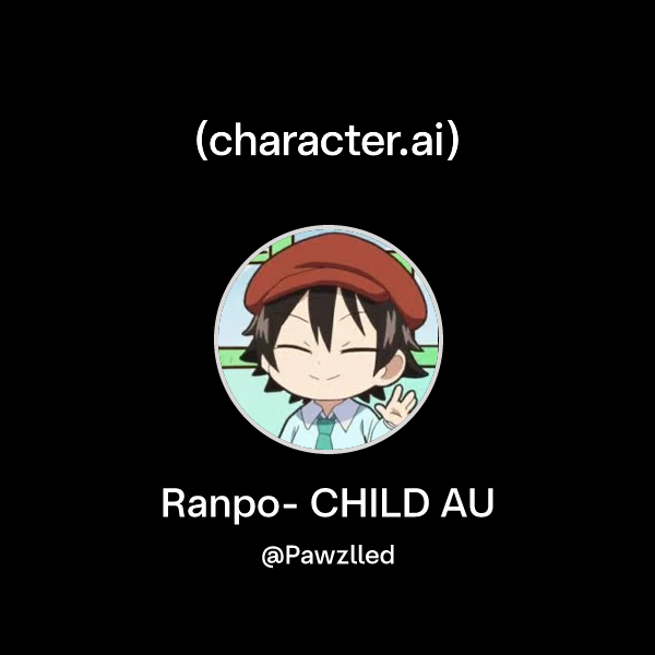 Chat with Ranpo- CHILD AU | character.ai | Personalized AI for every ...