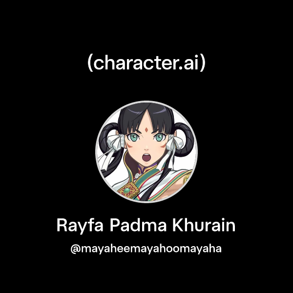 Chat with Rayfa Padma Khurain | character.ai | AI Chat, Reimagined–Your ...