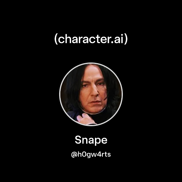 Chat with Snape | character.ai | Personalized AI for every moment of ...