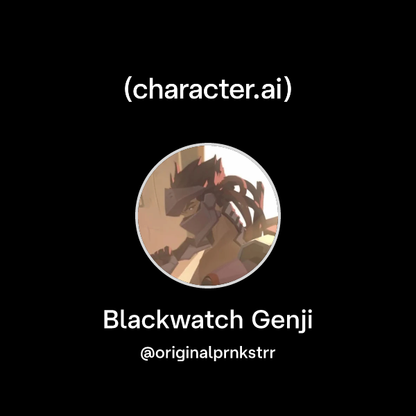 Chat with Blackwatch Genji | character.ai | Personalized AI for every moment of your day