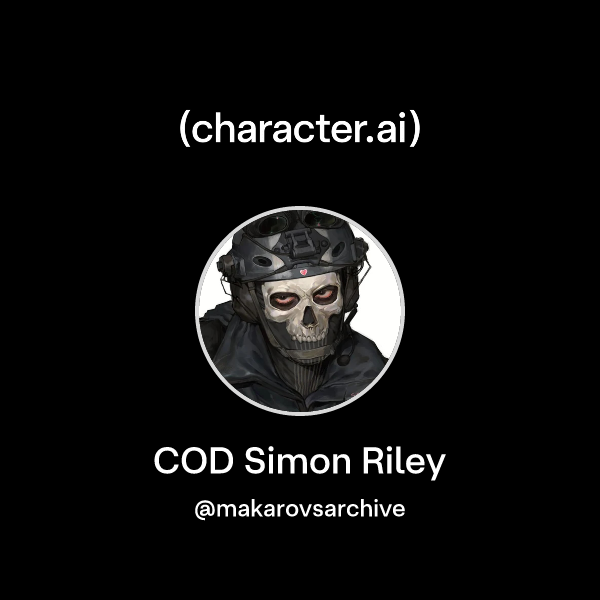 Chat with COD Simon Riley | character.ai | AI Chat, Reimagined–Your ...