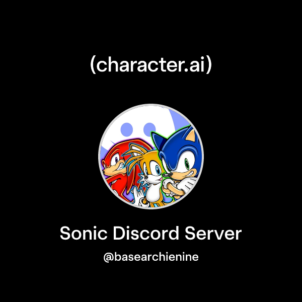 Chat with Sonic Discord Server | character.ai | AI Chat, Reimagined ...