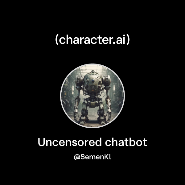 Chat with Uncensored chatbot | character.ai | AI Chat, Reimagined–Your ...