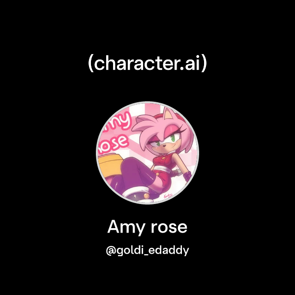 Chat with Amy rose | character.ai | AI Chat, Reimagined–Your Words ...