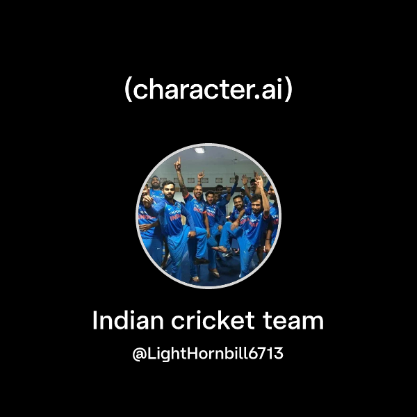 Chat with Indian cricket team | character.ai | AI Chat, Reimagined–Your ...
