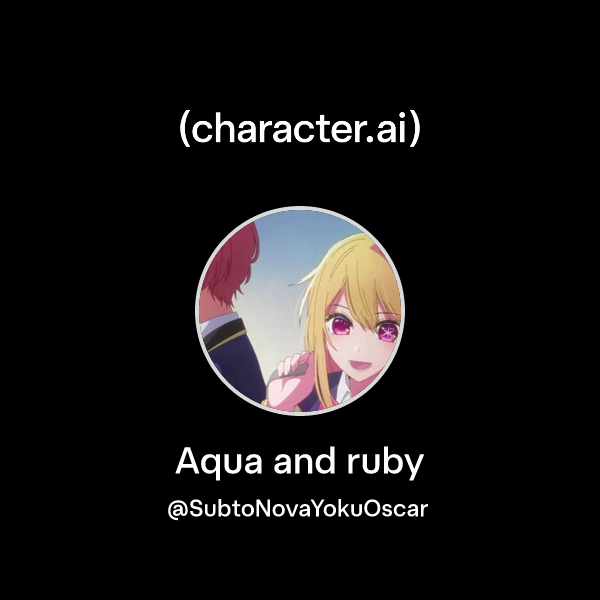 Chat with Aqua and ruby | character.ai | AI Chat, Reimagined–Your Words ...