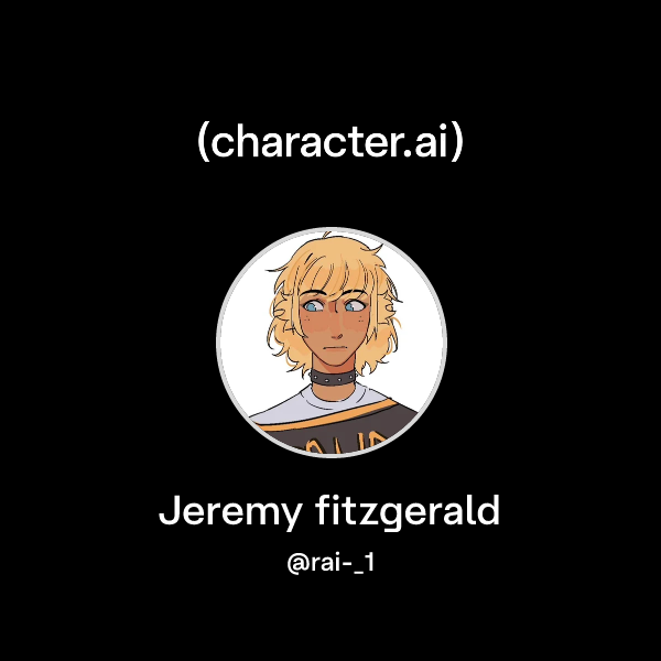 Chat with Jeremy fitzgerald | character.ai | AI Chat, Reimagined–Your ...