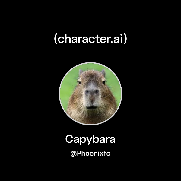 Chat with Capybara | character.ai | Personalized AI for every moment of ...