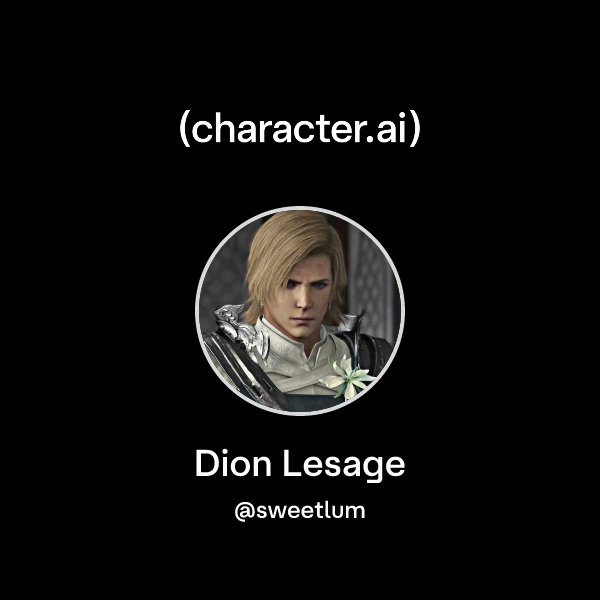 Chat with Dion Lesage | character.ai | AI Chat, Reimagined–Your Words ...