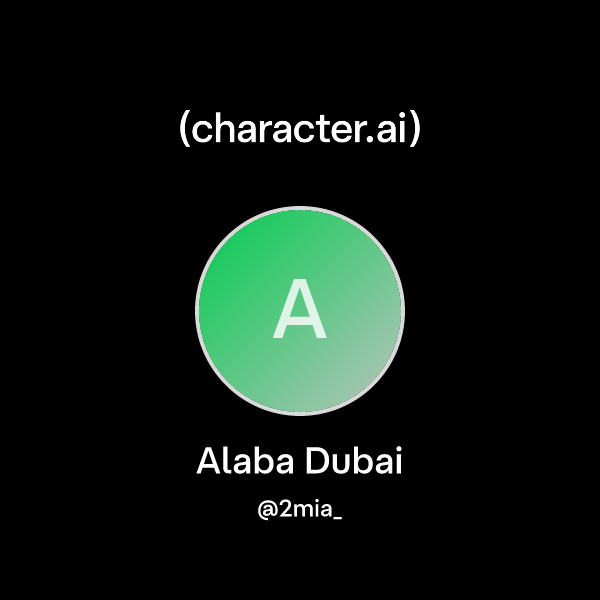 Chat with Alaba Dubai | character.ai | AI Chat, Reimagined–Your Words ...
