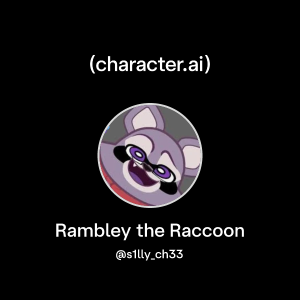 Chat with Rambley the Raccoon | character.ai | AI Chat, Reimagined–Your ...