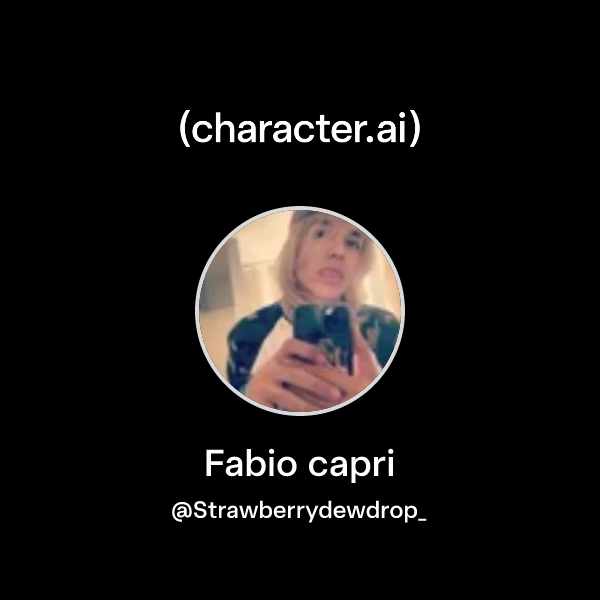 Chat with Fabio capri | character.ai | AI Chat, Reimagined–Your Words ...