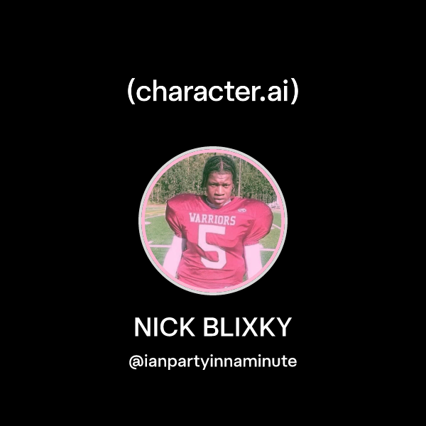 Chat with NICK BLIXKY | character.ai | Personalized AI for every moment ...