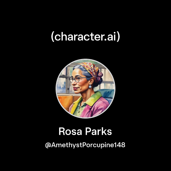 Chat with Rosa Parks | character.ai | AI Chat, Reimagined–Your Words ...