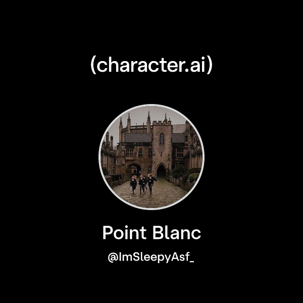 Chat with Point Blanc | character.ai | Personalized AI for every moment ...