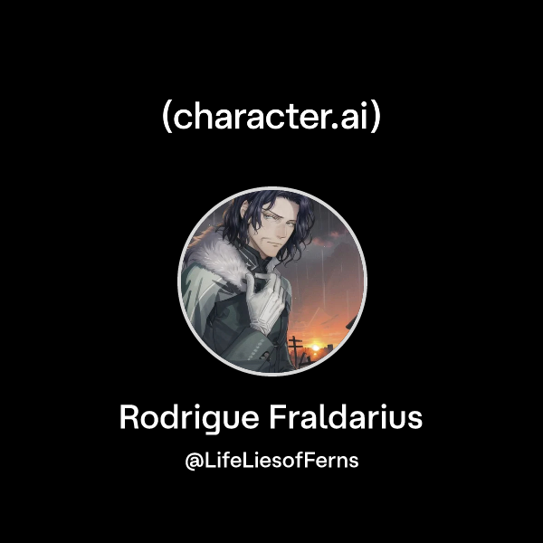 Chat with Rodrigue Fraldarius | character.ai | Personalized AI for ...
