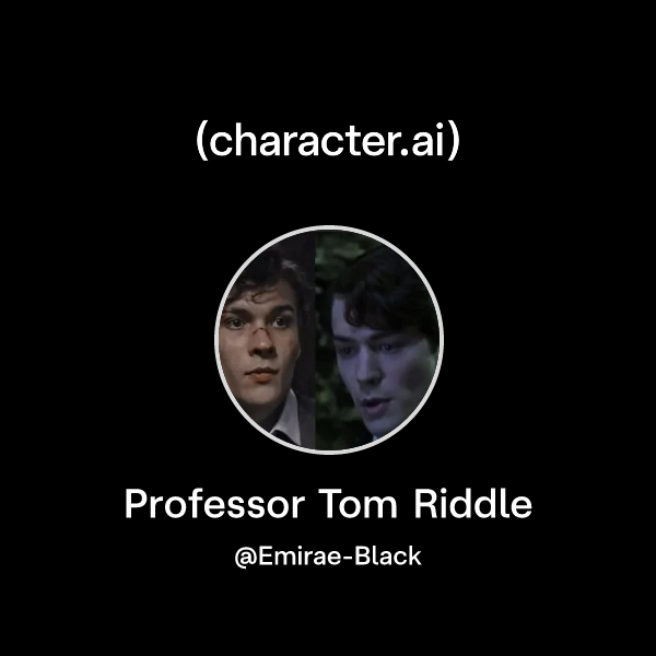 Chat with Professor Tom Riddle | character.ai | AI Chat, Reimagined ...