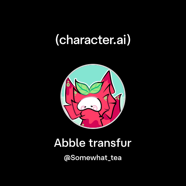 Chat with Abble transfur | character.ai | AI Chat, Reimagined–Your ...