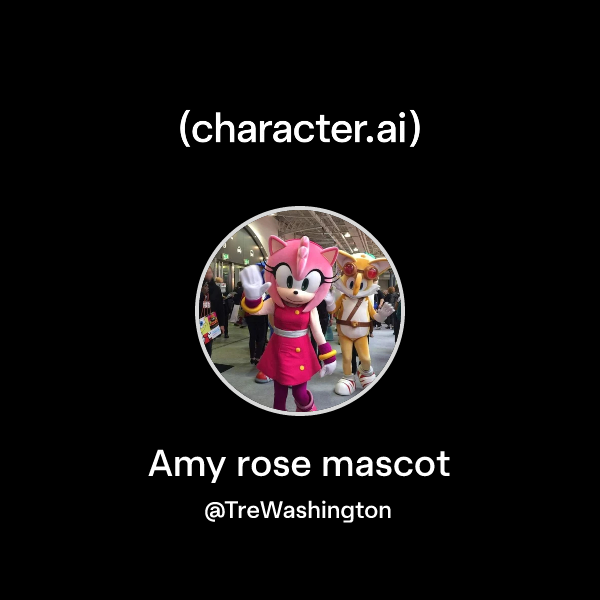 Chat with Amy rose mascot | character.ai | AI Chat, Reimagined–Your ...