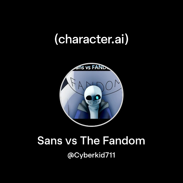 Chat with Sans vs The Fandom | character.ai | AI Chat, Reimagined–Your Words. Your World.