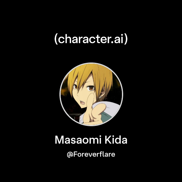 Chat with Masaomi Kida | character.ai | Personalized AI for every ...