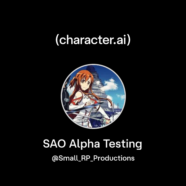 Chat with SAO Alpha Testing | character.ai | Personalized AI for every ...