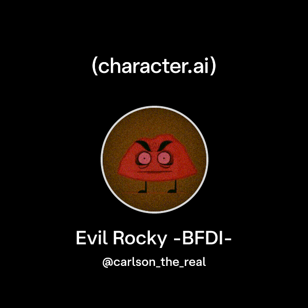 Chat with Evil Rocky -BFDI- | character.ai | AI Chat, Reimagined–Your ...