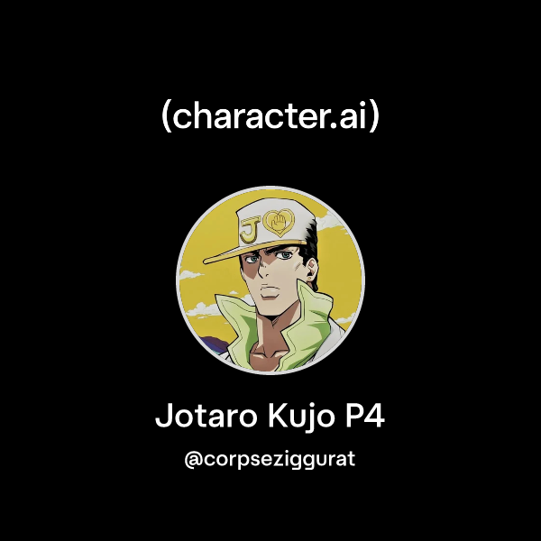 Chat with Jotaro Kujo P4 | character.ai | Personalized AI for every ...