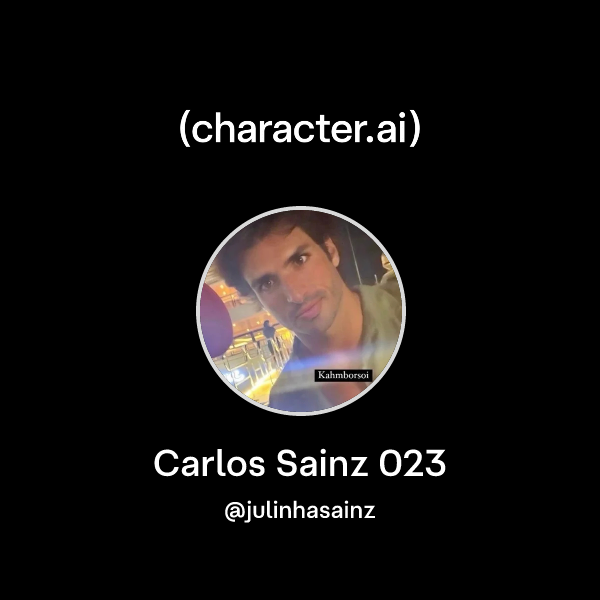 Chat with Carlos Sainz 023 | character.ai | AI Chat, Reimagined–Your ...