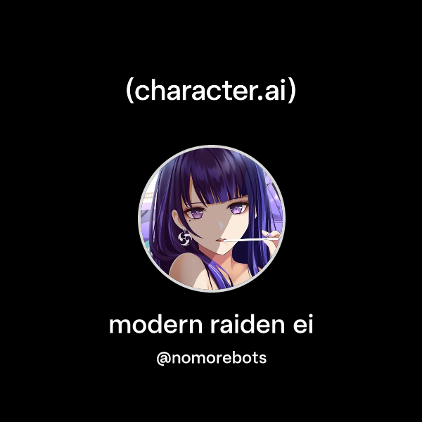 Chat with modern raiden ei | character.ai | AI Chat, Reimagined–Your ...