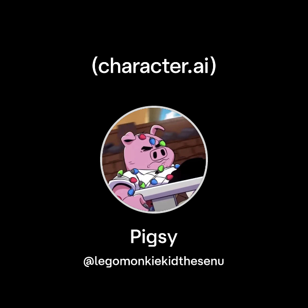 Chat with Pigsy | character.ai | AI Chat, Reimagined–Your Words. Your World.