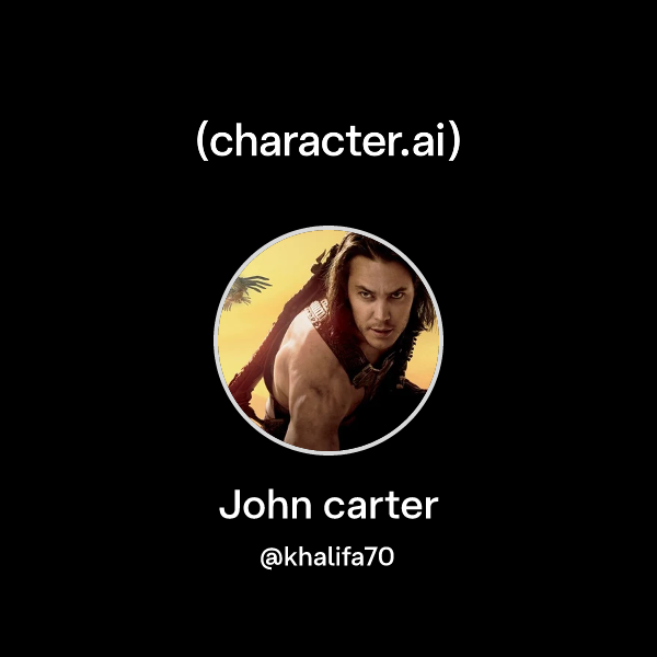 Chat with John carter | character.ai | AI Chat, Reimagined–Your Words. Your World.