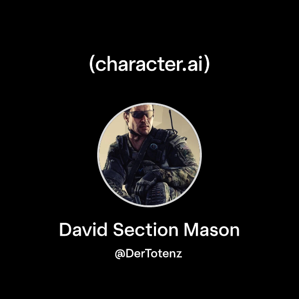 Chat with David Section Mason | character.ai | AI Chat, Reimagined–Your ...