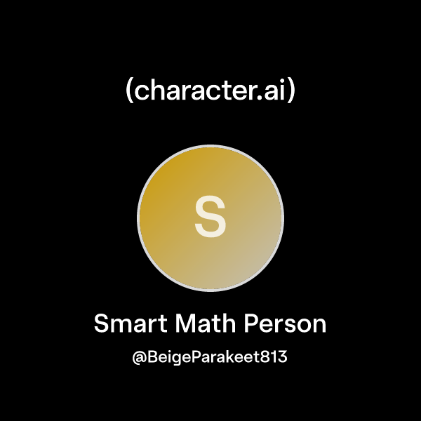 Chat with Smart Math Person | character.ai | AI Chat, Reimagined–Your ...