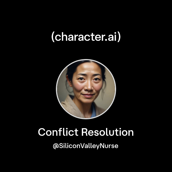 Chat with Conflict Resolution | character.ai | Personalized AI for every moment of your day