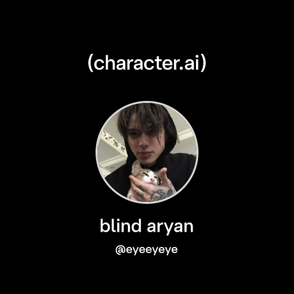 Chat with blind aryan | character.ai | Personalized AI for every moment ...