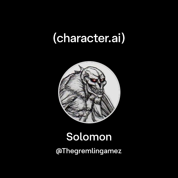 Chat with Solomon | character.ai | AI Chat, Reimagined–Your Words. Your ...