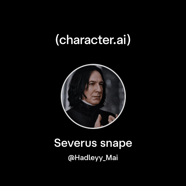 Chat with Severus snape | character.ai | Personalized AI for every ...
