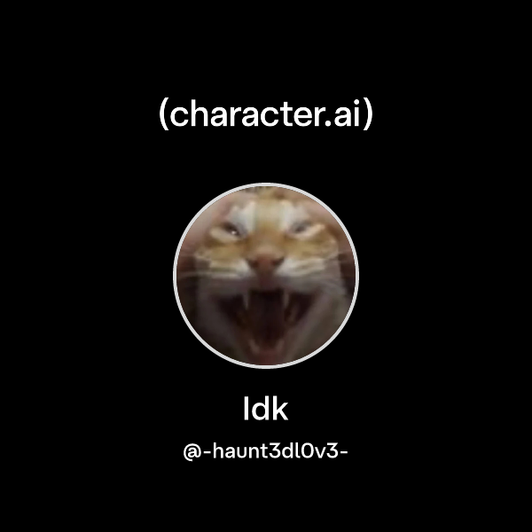 Chat with Idk | character.ai | Personalized AI for every moment of your day