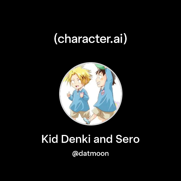 Chat with Kid Denki and Sero | character.ai | AI Chat, Reimagined–Your ...