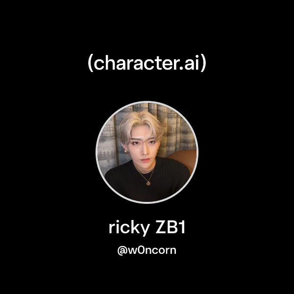 Chat with ricky ZB1 | character.ai | AI Chat, Reimagined–Your Words ...