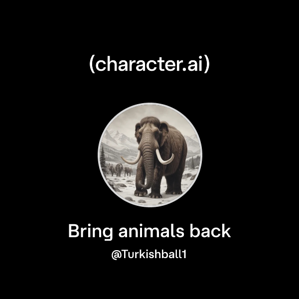 Chat with Bring animals back | character.ai | Personalized AI for every ...